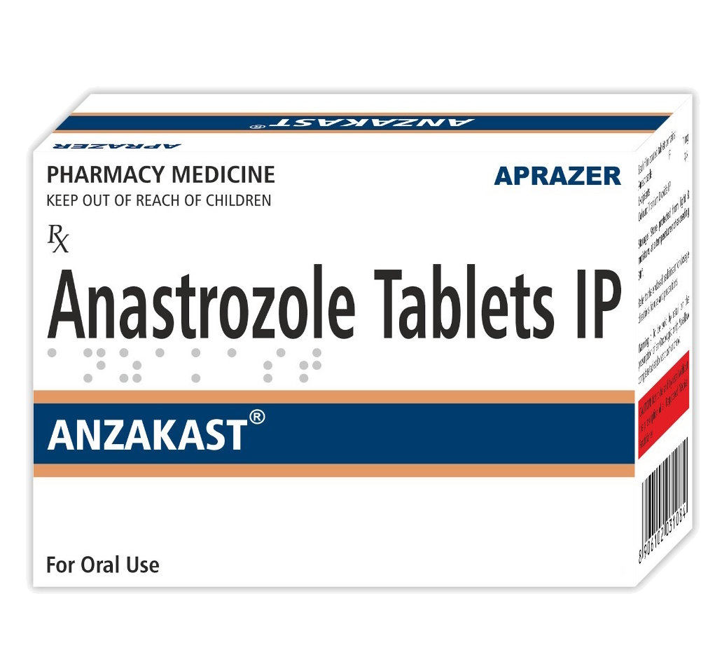 ANZAKAST (Anastrozol 1 mg) - Tratamento Hormonal para Câncer de Mama ...