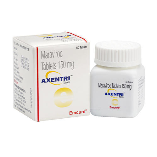 Axentri (Maraviroc 150 mg) - Tratamento para HIV-1 CCR5-Tópico ...